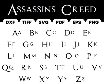 Creed Font | Etsy Australia