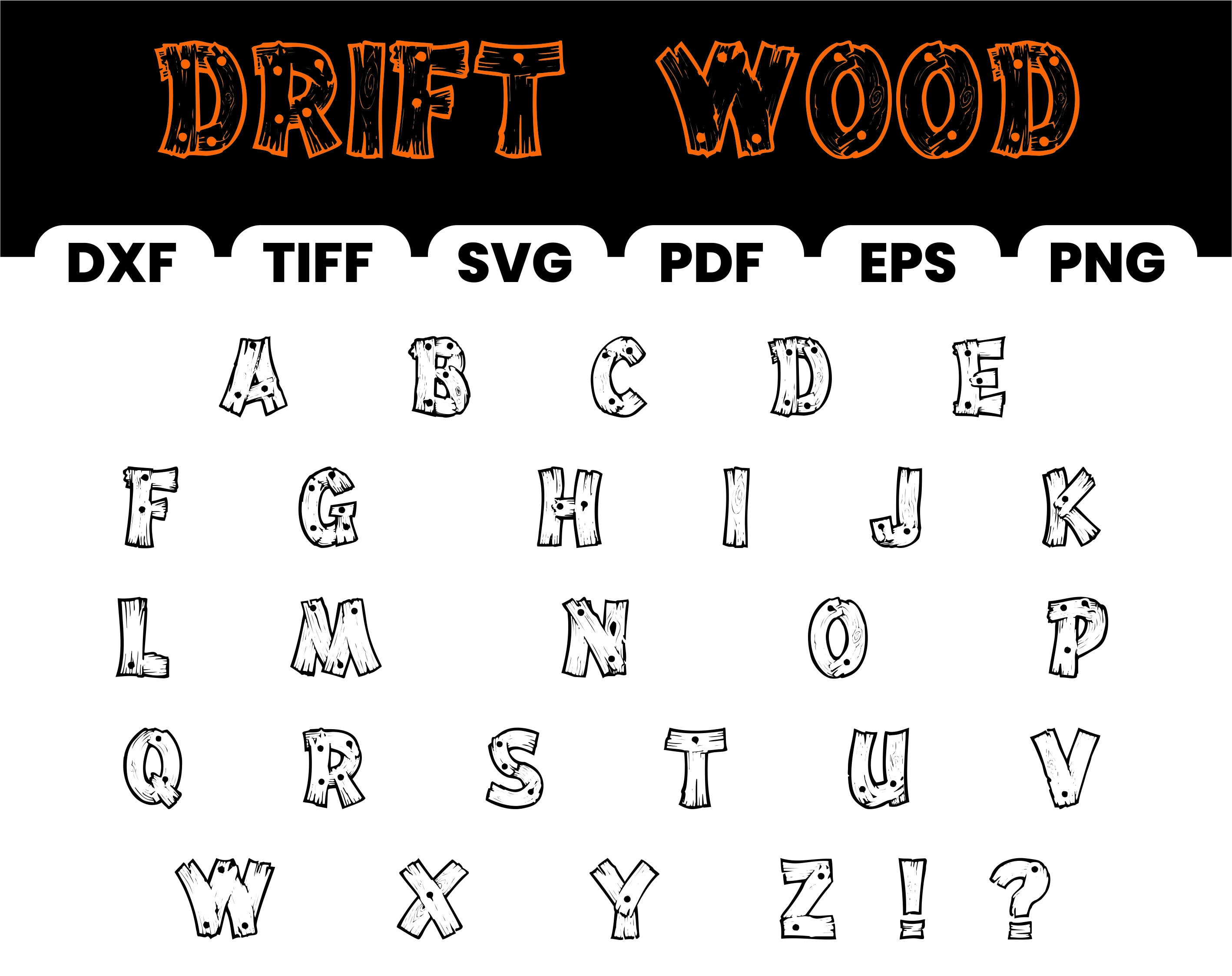 Drift Wood Font