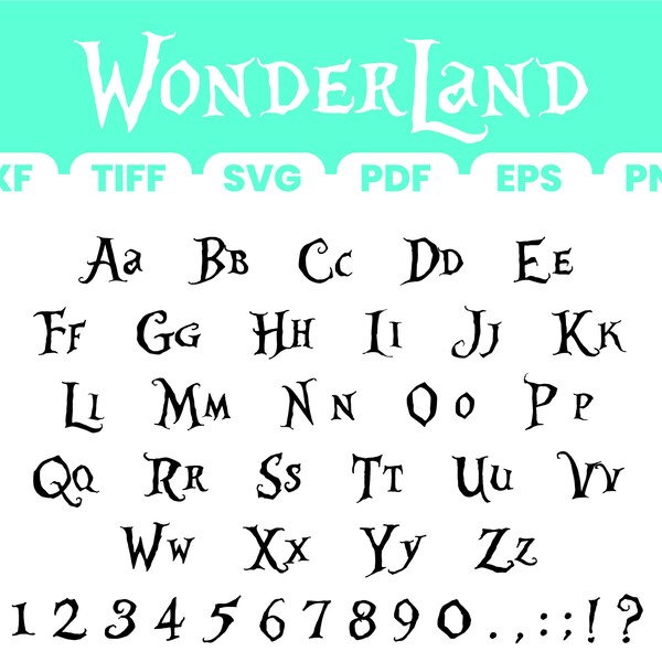 Alice Font - Etsy