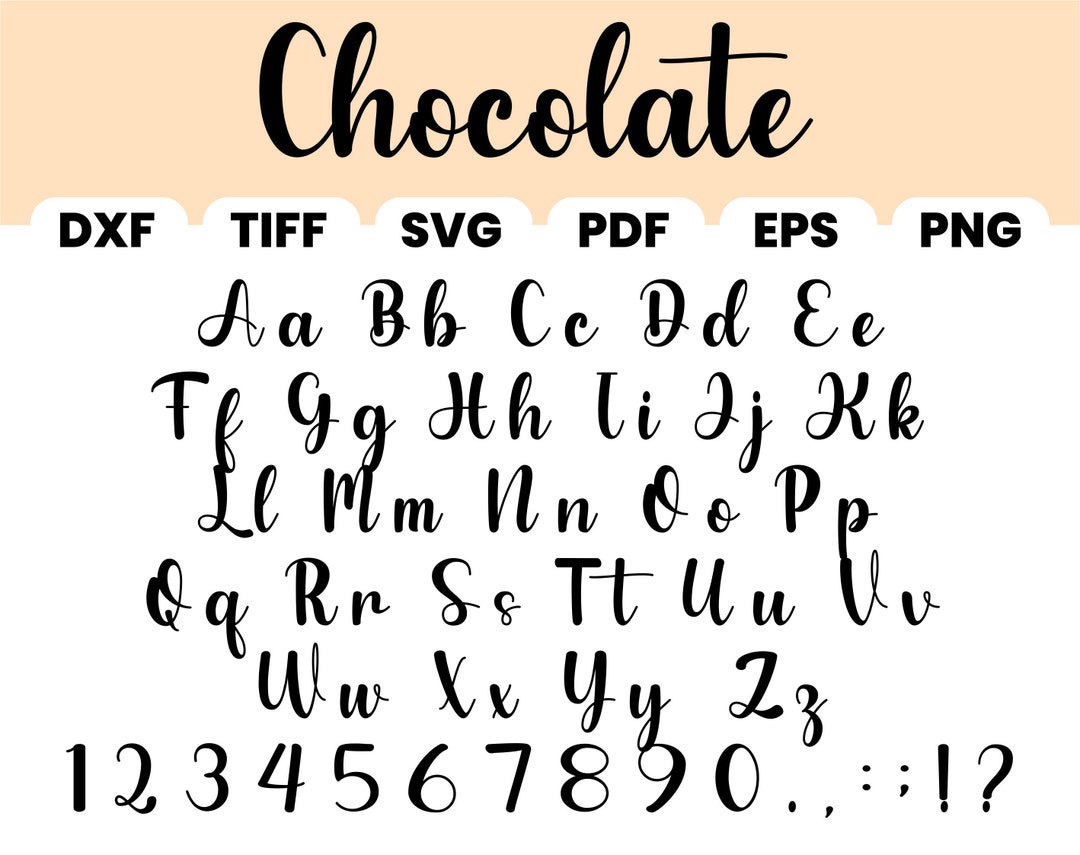 Chocolate,fonts, Handwriting Fonts, Handwritten Fonts, Text Fonts ...