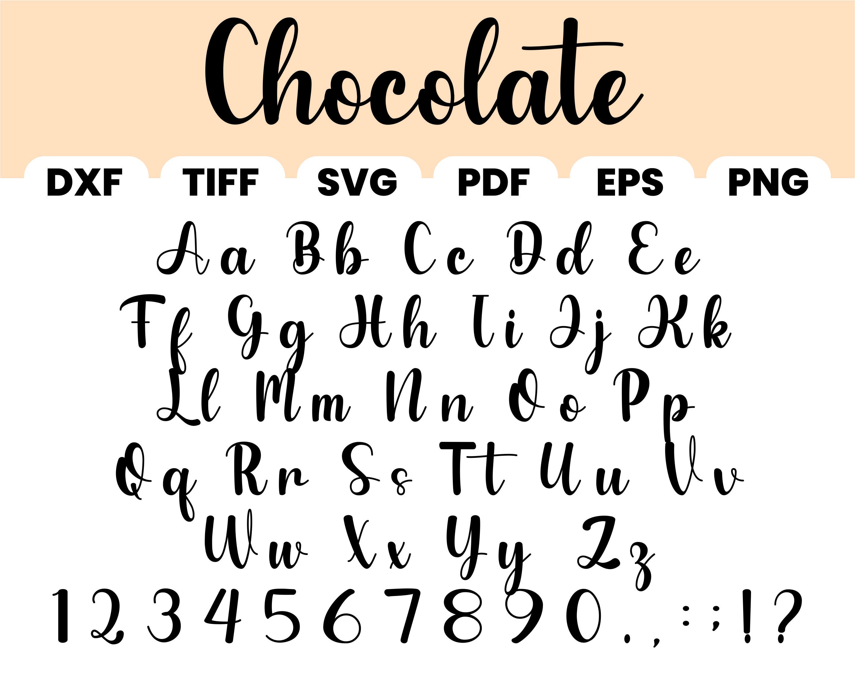 Chocolate,fonts, Handwriting Fonts, Handwritten Fonts, Text Fonts ...