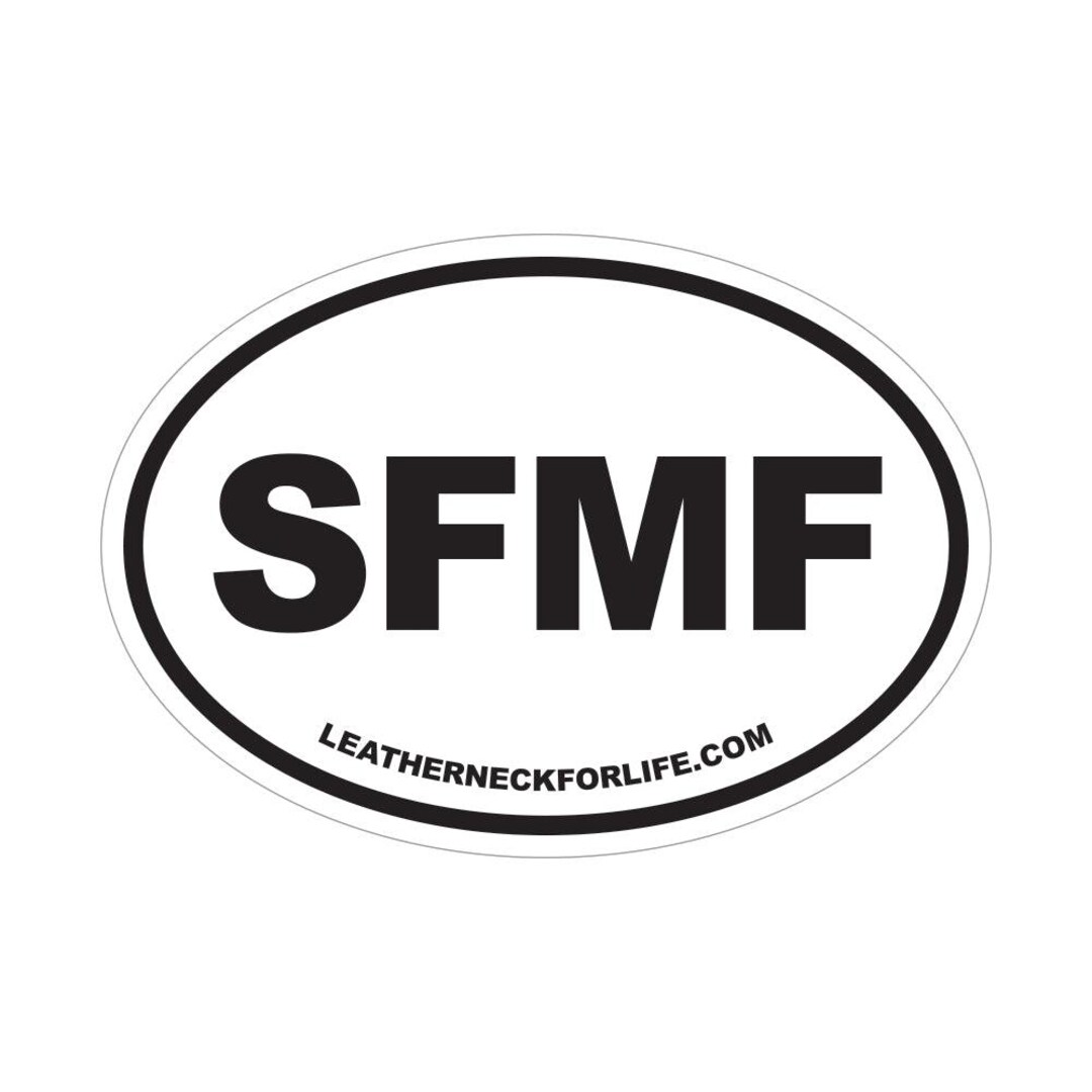 SFMF Oval Decal - Etsy