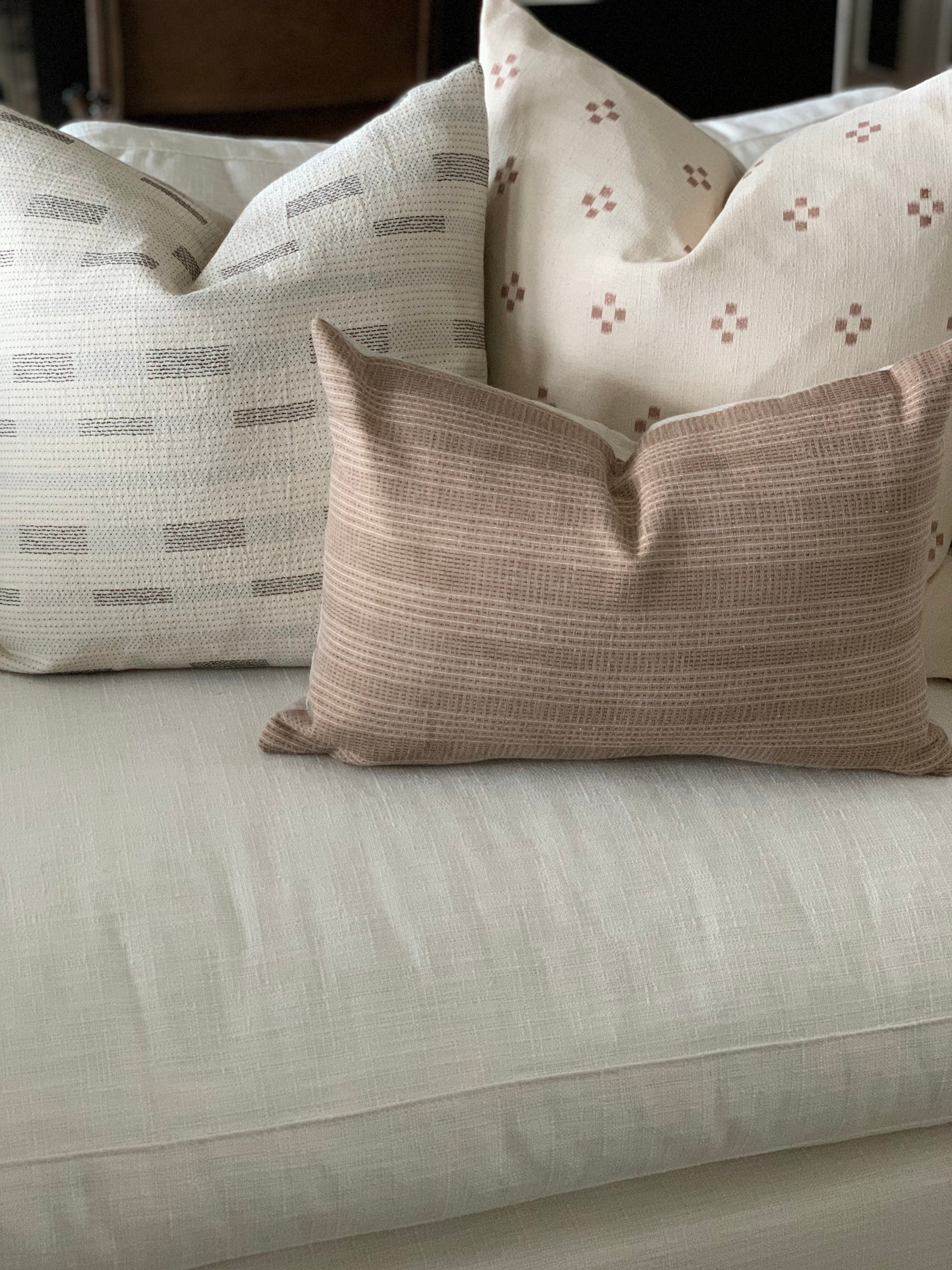 Decorative Pillows Home & Living Farmhouse Pillow Textured Weave Pillow ...