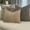 Three Pillow Cover Combination Set, Linen Designer Pillow Collection ...