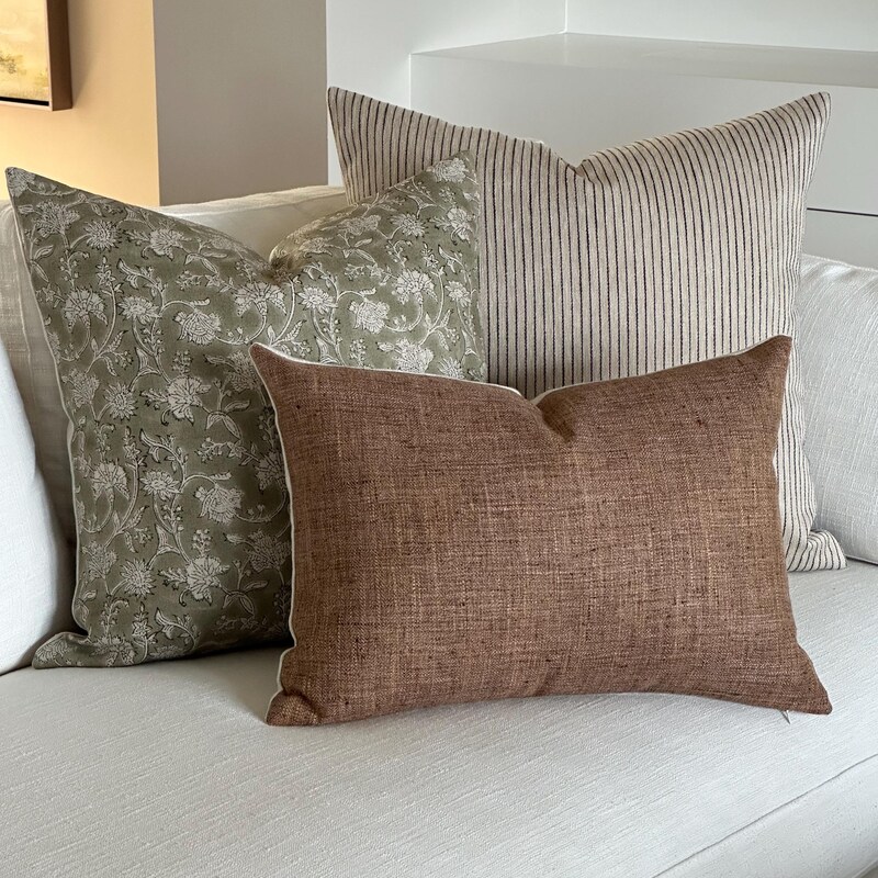 Rust Pillow - Etsy