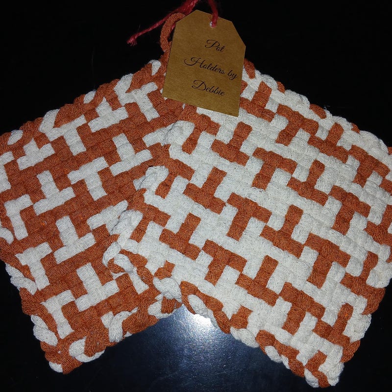 Woven Pot Holder - Etsy