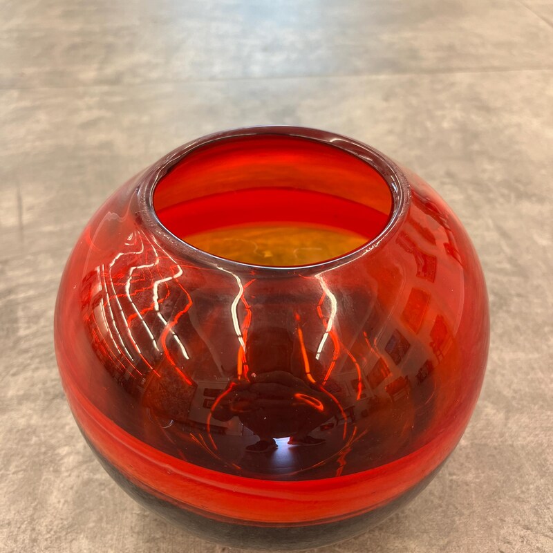 Glass Sphere Vase - Etsy