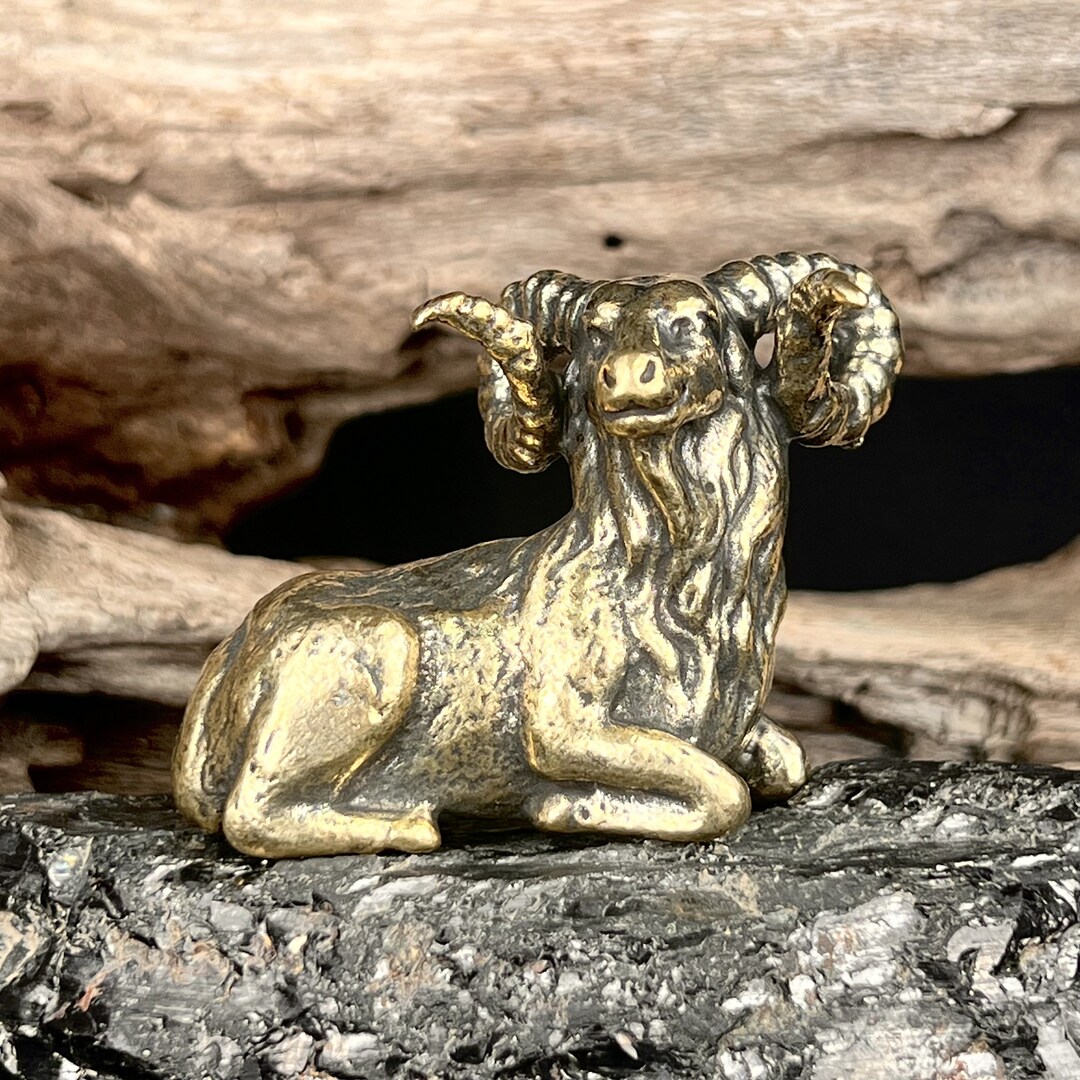 Extra Large Brass Ram - Etsy