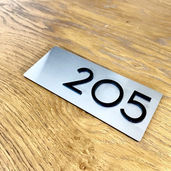 Hotel Room Number Plates - Etsy