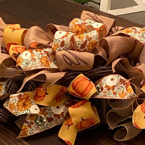 Fall Mailbox Swag - Etsy