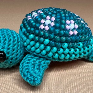 Bead Crochet Turtle Pattern PDF: Make Your Own Bead Crochet Turtle ...