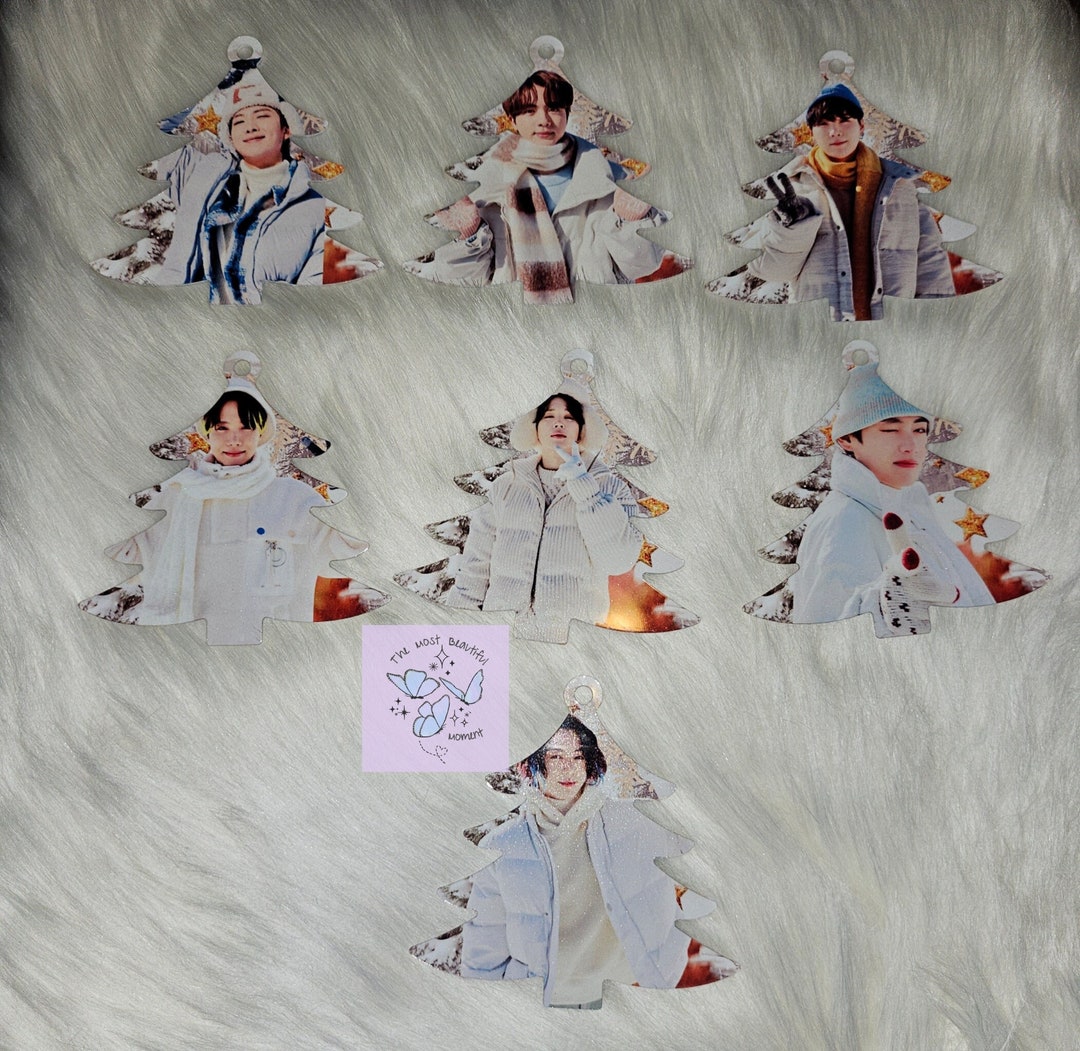 BTS Tree Ornaments - Etsy