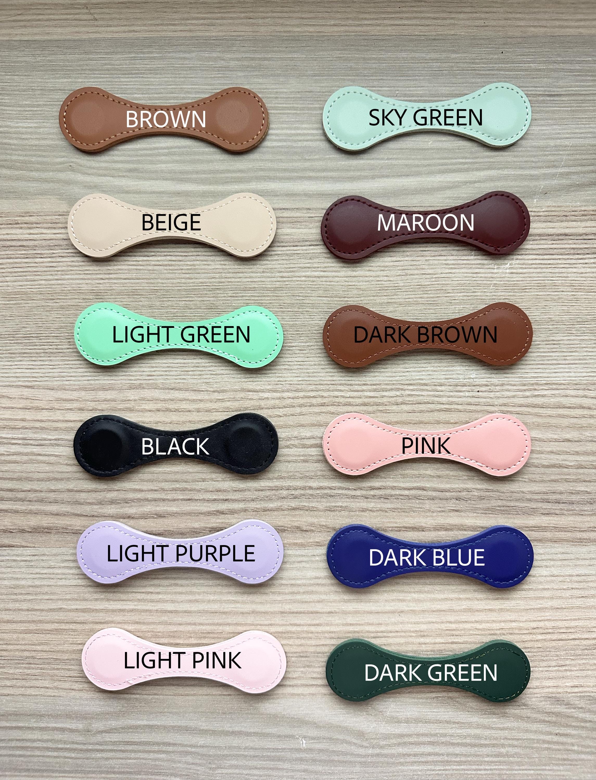 Leather Magnetic Bookmark, Personalized Genuine Leather Bookmark ...