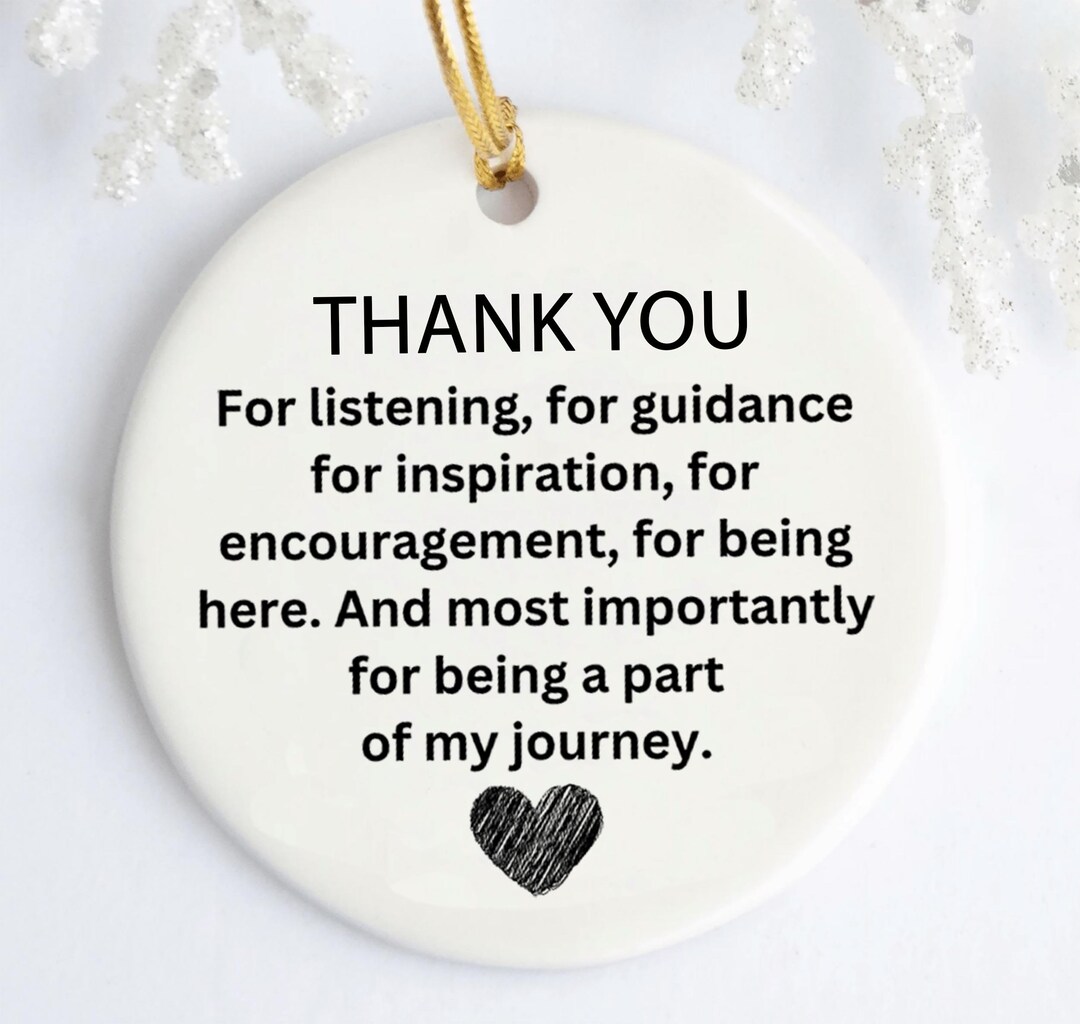 Personalised Thank You Gift, Thank You Plaque, Thank You Heart, Gift to ...