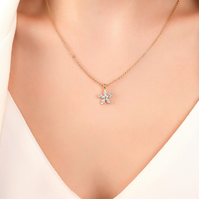 Flower Pendant - Etsy