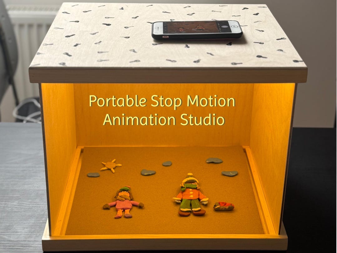 Portable Stop Motion Animation Studio (animation Box) - Etsy