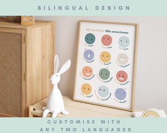 My Feelings Chart - Etsy