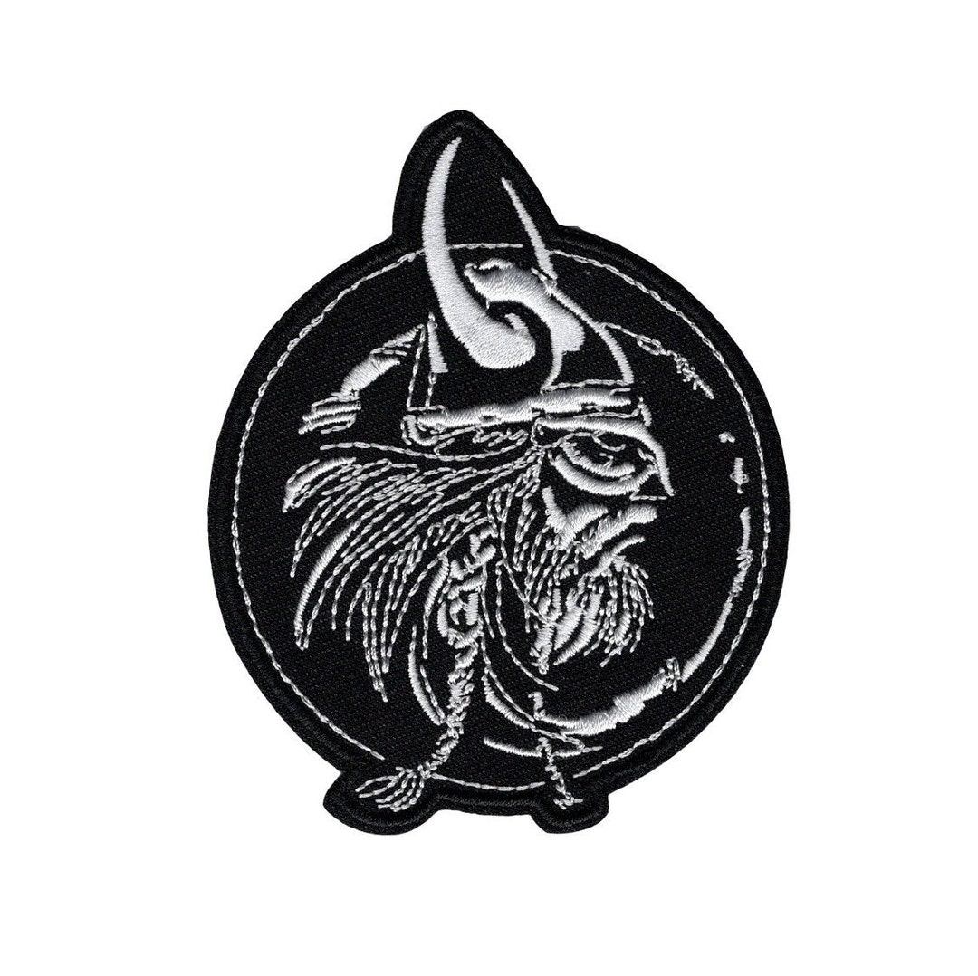 Viking Odin Embroidered Iron on Sew on Applique Patch - Etsy