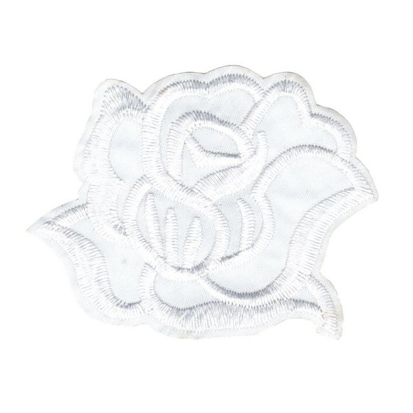 White Applique - Etsy