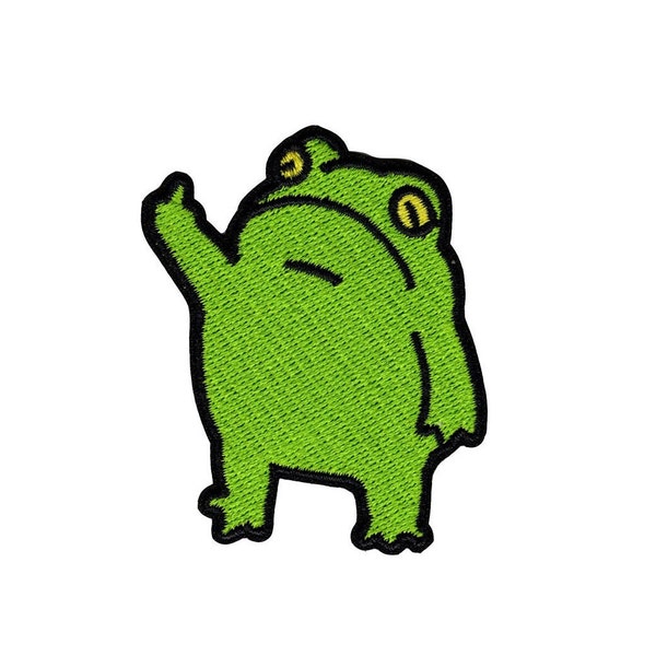 Frog Applique - Etsy