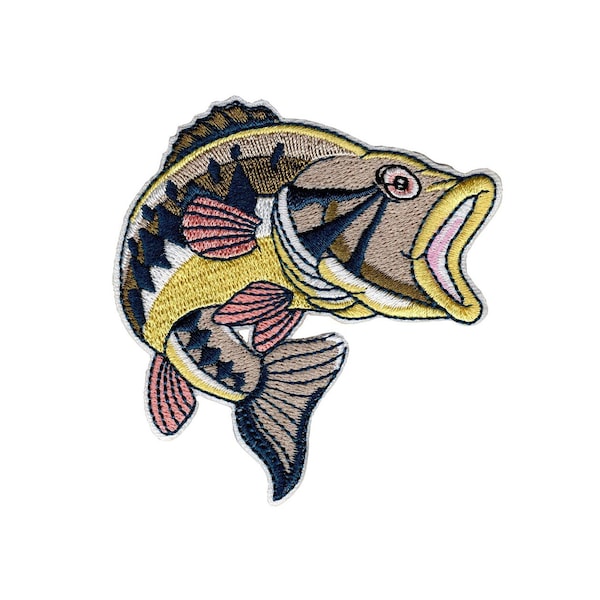 Large Fish Patch - Etsy