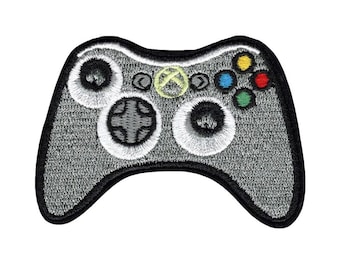 Iron-on Video Game Controller Patch, Gamer Patch, Embroidered Patch - Etsy