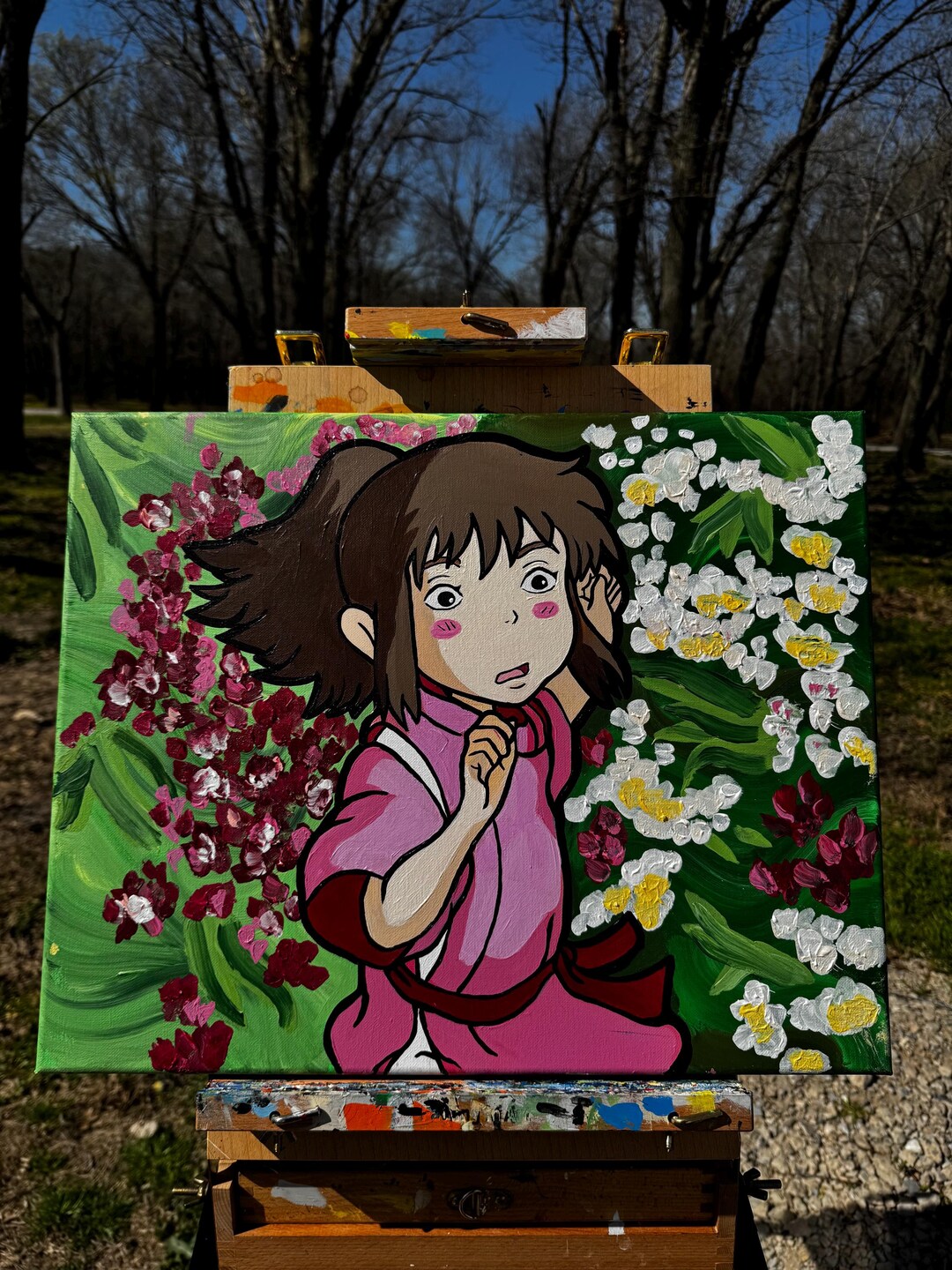 Ghibli Studios Chihiro 16x20 Acrylic - Etsy