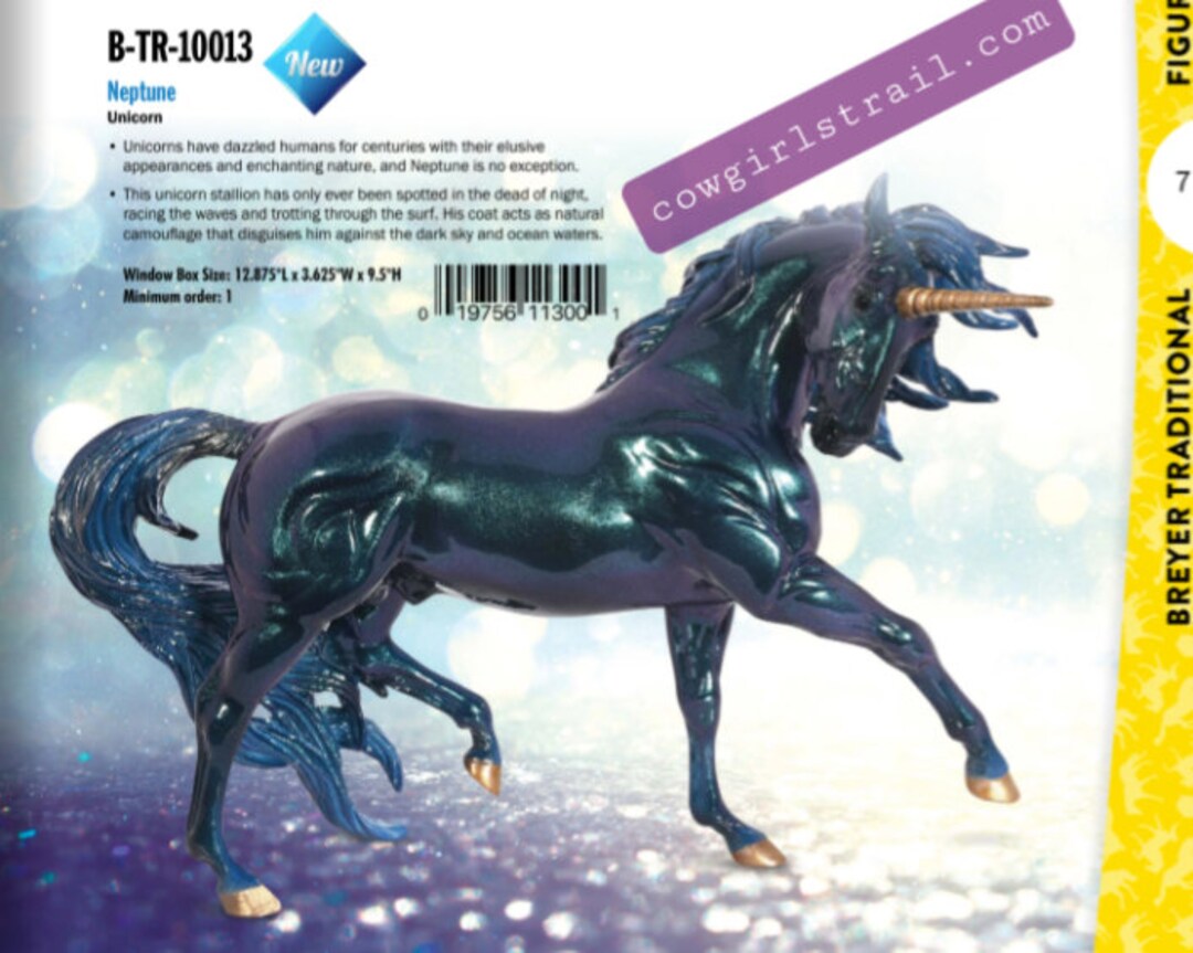 Breyer Horse 2024 Preorder Neptune Unicorn - Etsy