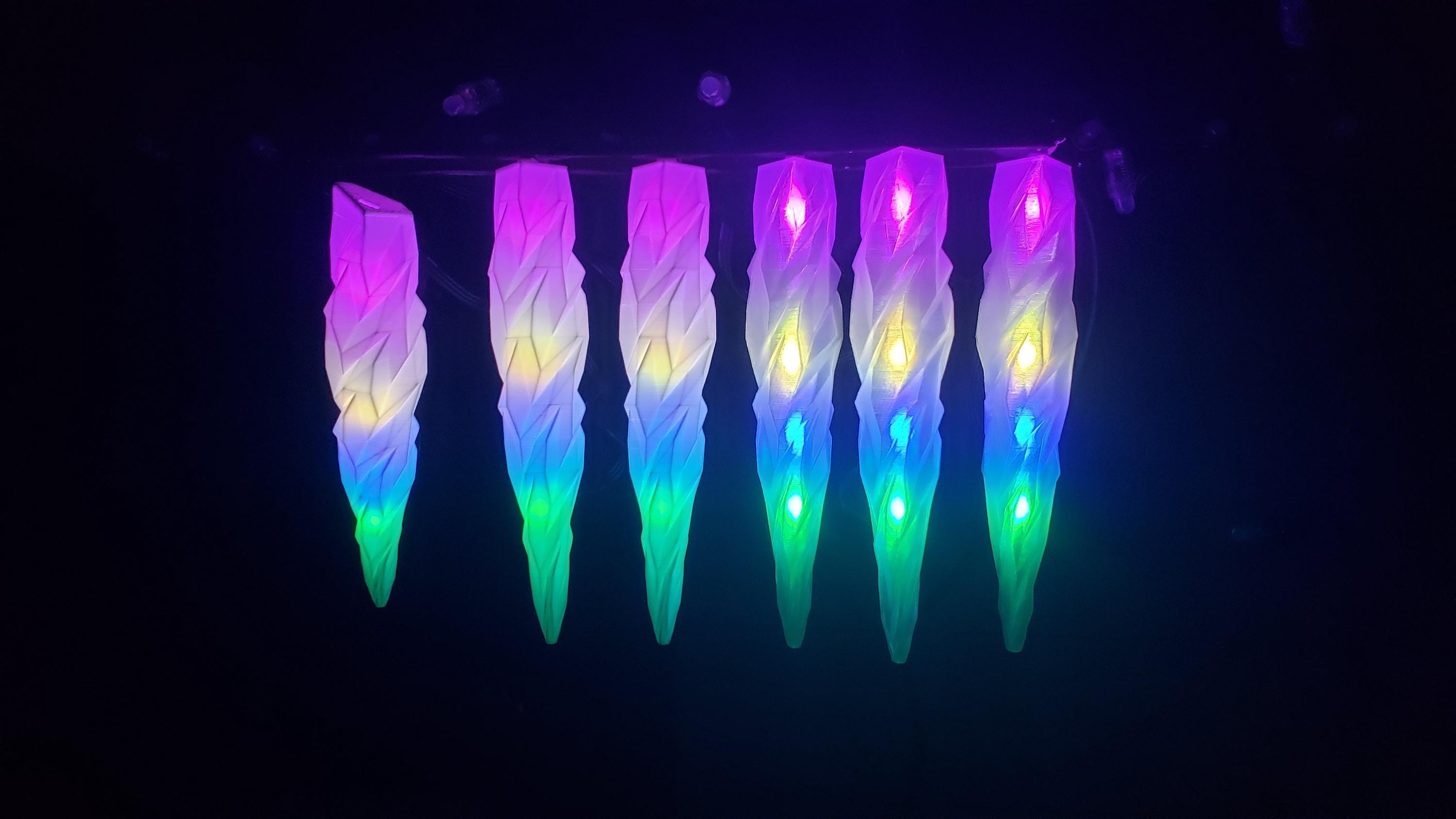 Pixel Light Props Icicles 10 Pack 50leds - Etsy