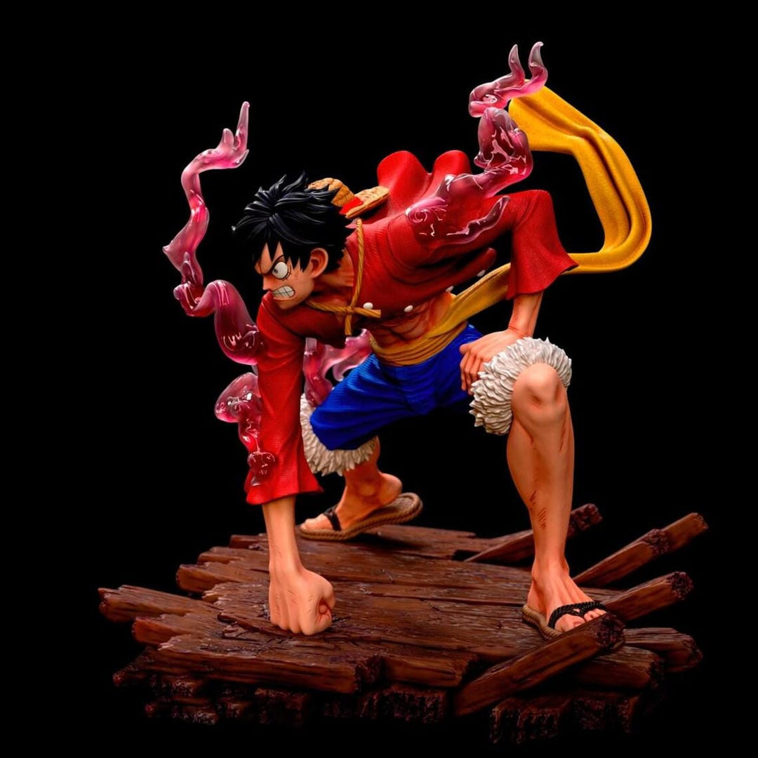 One Piece Monkey D Luffy Model - Etsy