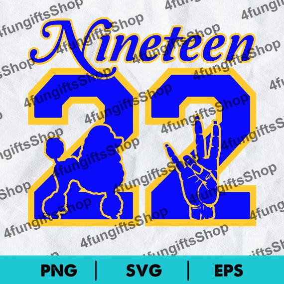 Sgrho 1922 Sorority Poodles Hand Sign Includes EPS SVG & PNG. - Etsy