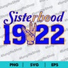 Sgrho 1922 Sorority Hand Sign Words Includes EPS, SVG & PNG. Digital ...