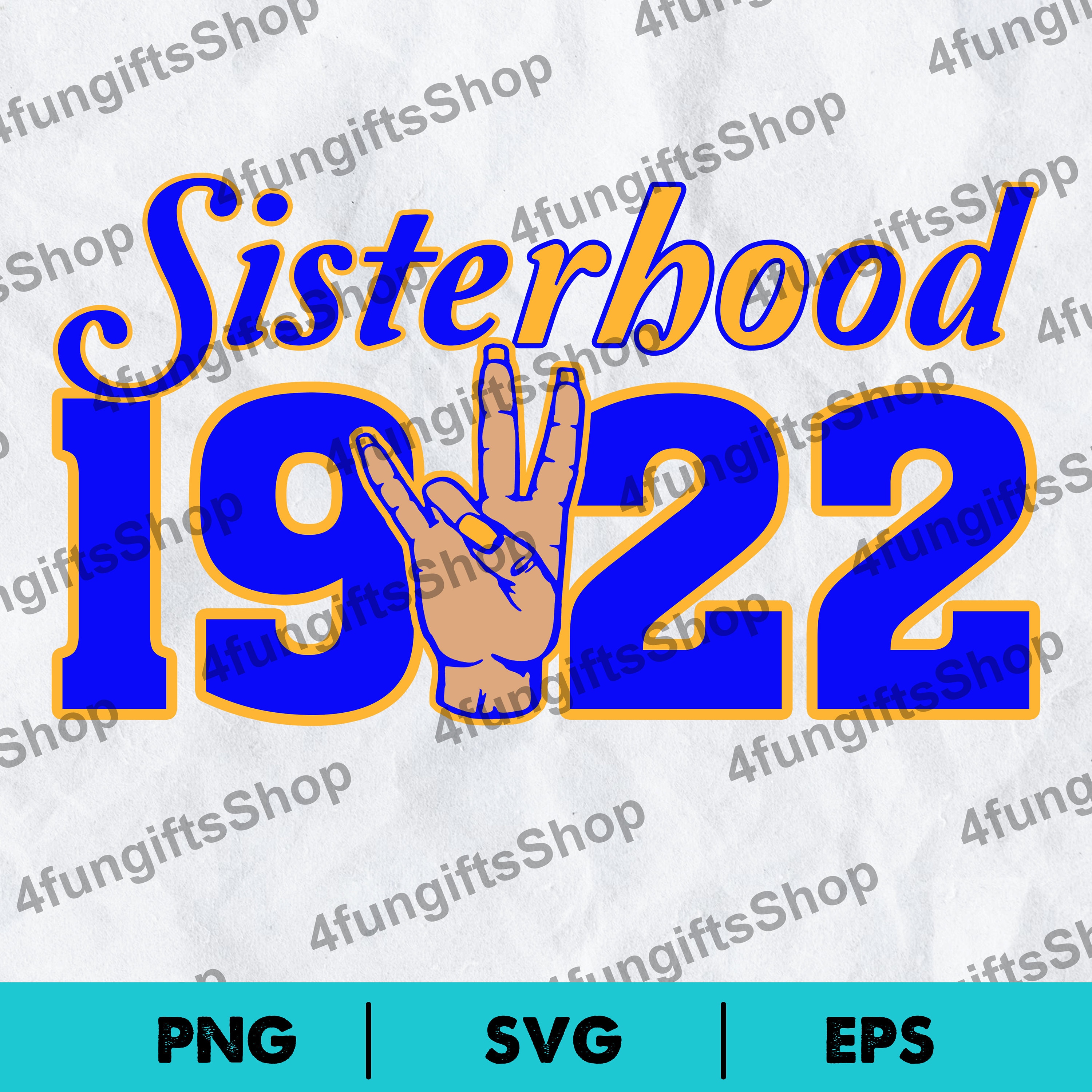 Sgrho 1922 Sorority Sisterhood Hand Sign Includes EPS, SVG & PNG ...