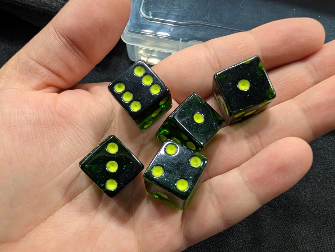 Gelatinous Cube "pip" Dice - Etsy