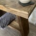 Rustic Wooden Milking Stool Side Table Bathroom Stool - Etsy UK