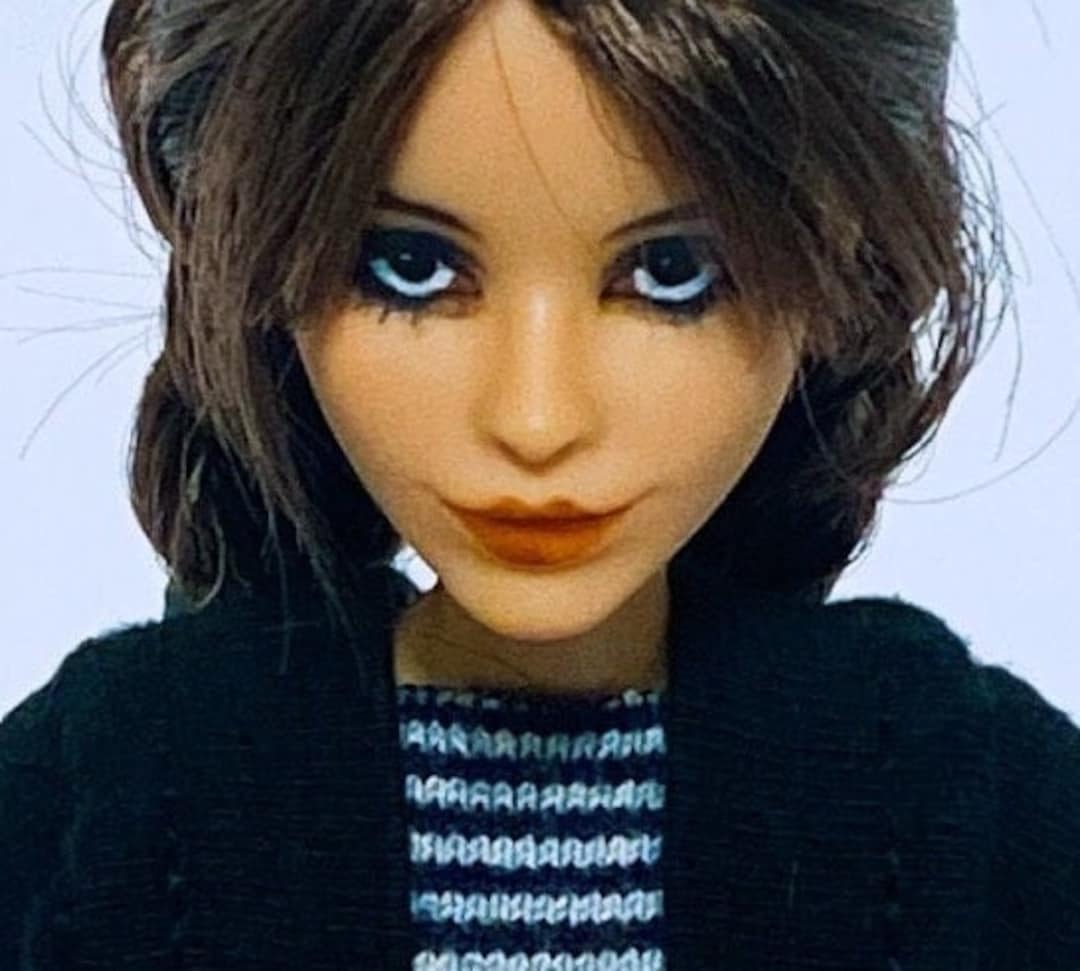 Wednesday Addams Barbie Doll - Etsy Israel