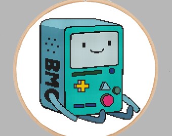 BMO Adventure Time Cross Stitch Pattern DIGITAL DOWNLOAD - Etsy