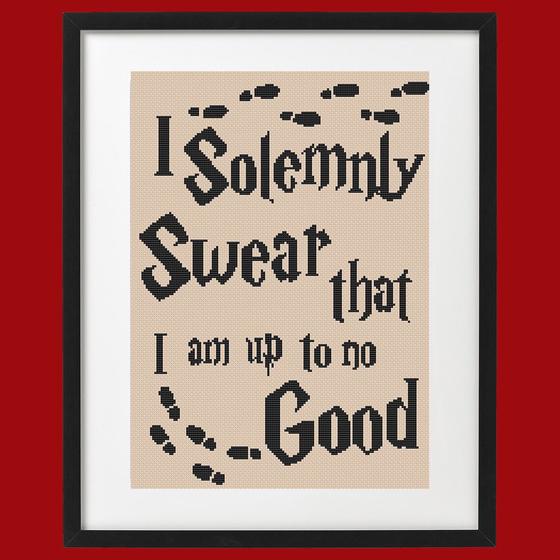 Wizard Map Cross Stitch Pattern Digital Download - Etsy Canada