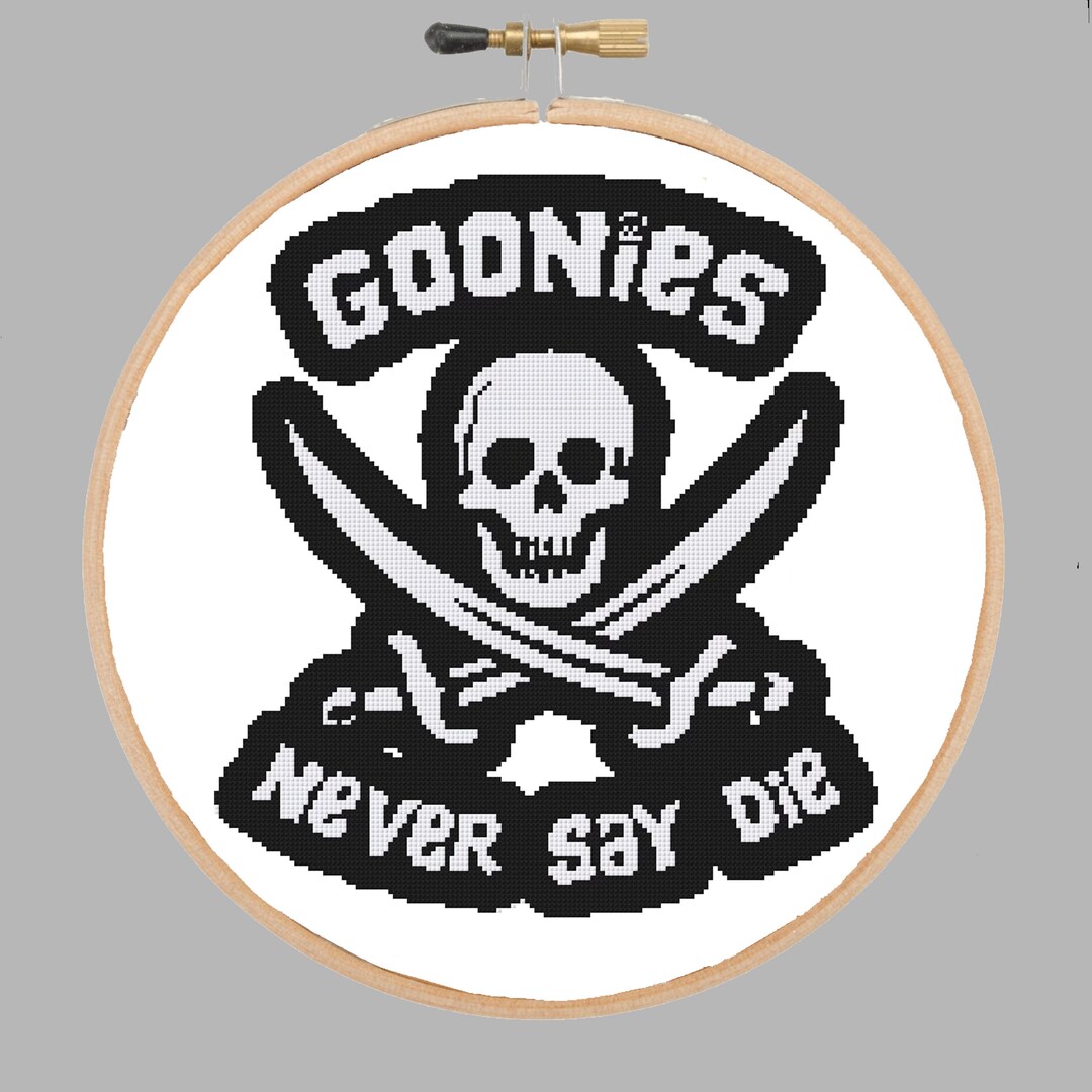 Goonies Never Say Die Cross Stitch Pattern - Etsy
