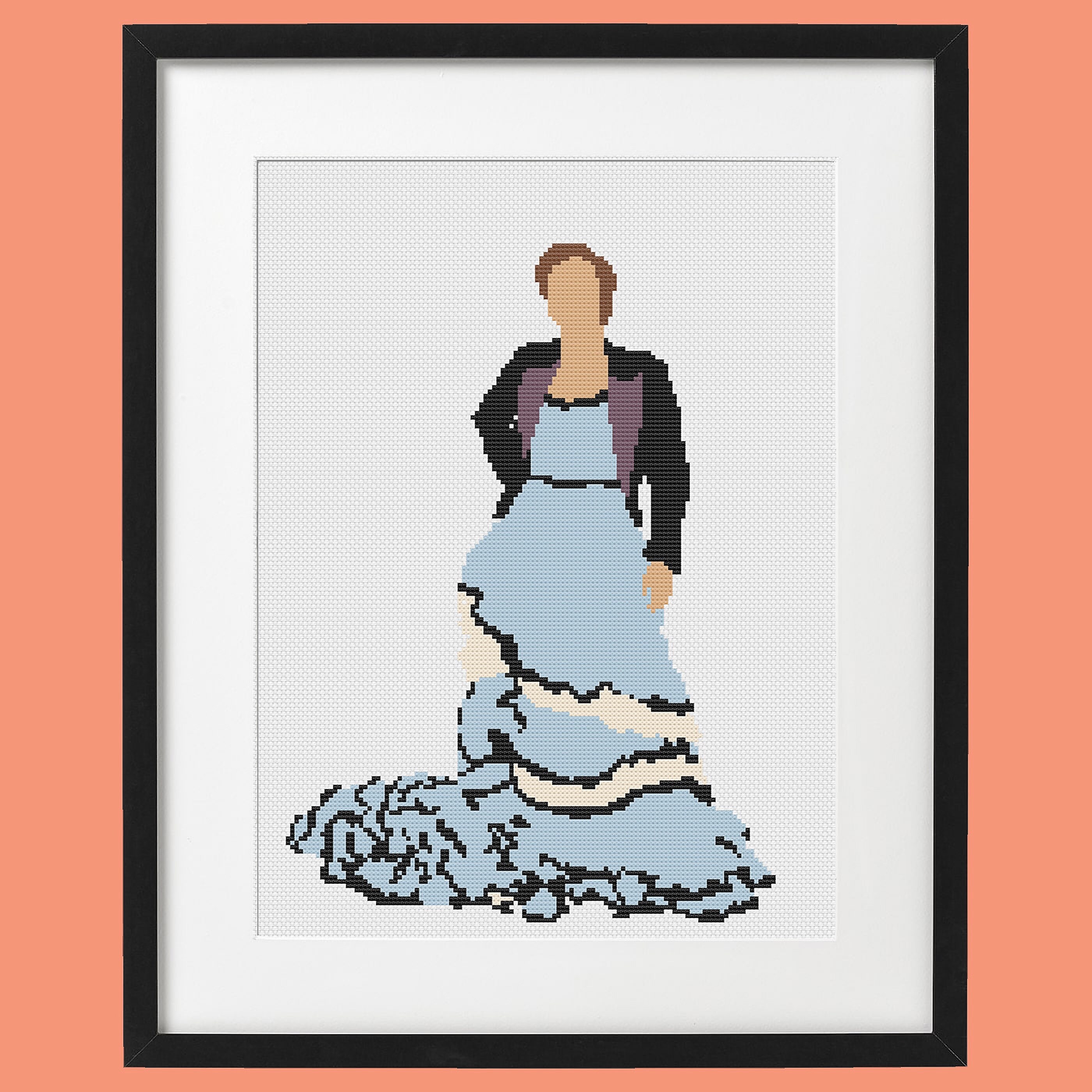 Harry Styles Vogue Cross Stitch Pattern - Etsy