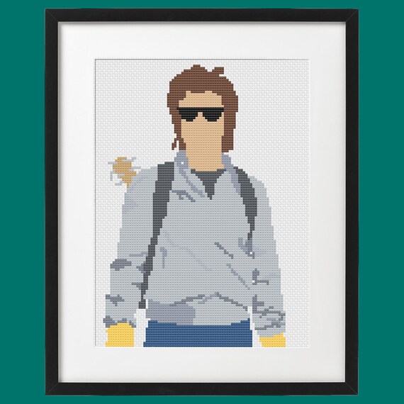 Stranger Things Steve Harrington Cross Stitch Pattern | Etsy