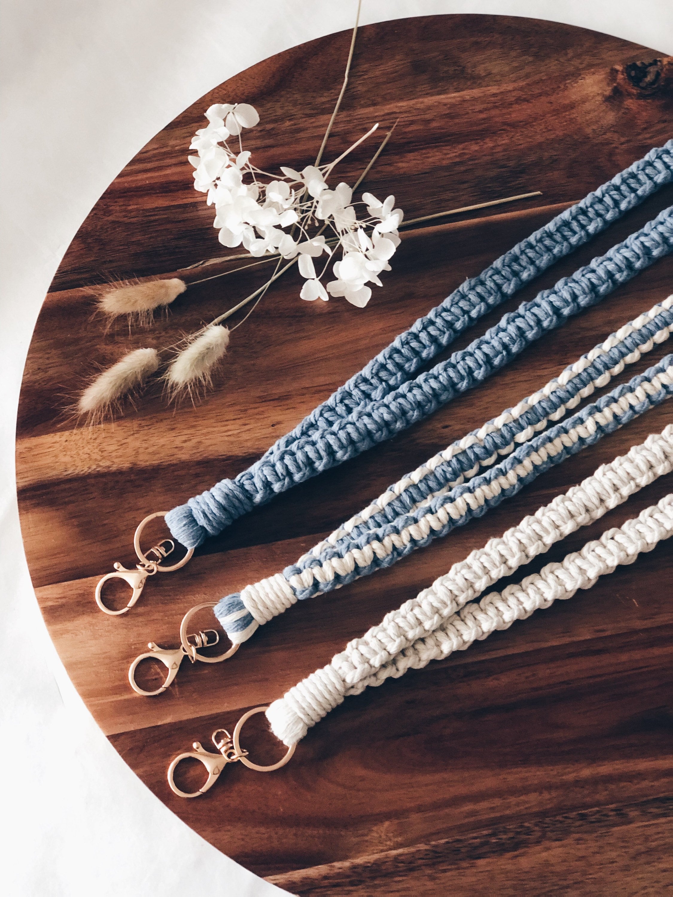 Macrame Lanyard - Etsy Australia