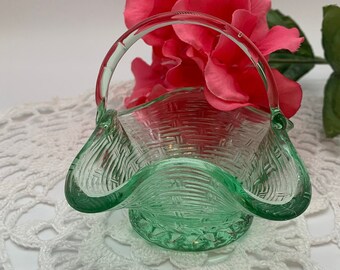 Glass Easter Basket | Etsy