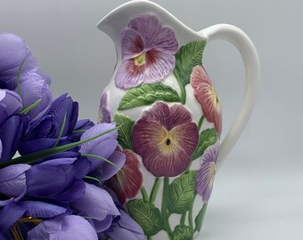 Pansy Vase - Etsy