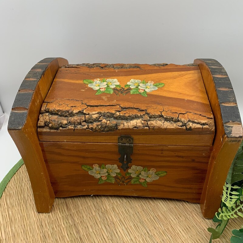 Vintage Wood Box - Etsy