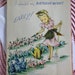 Vintage UNUSED Birthday Greeting Card With Envelope, Kitschy Mid Century Modern, Garden of Joy ...