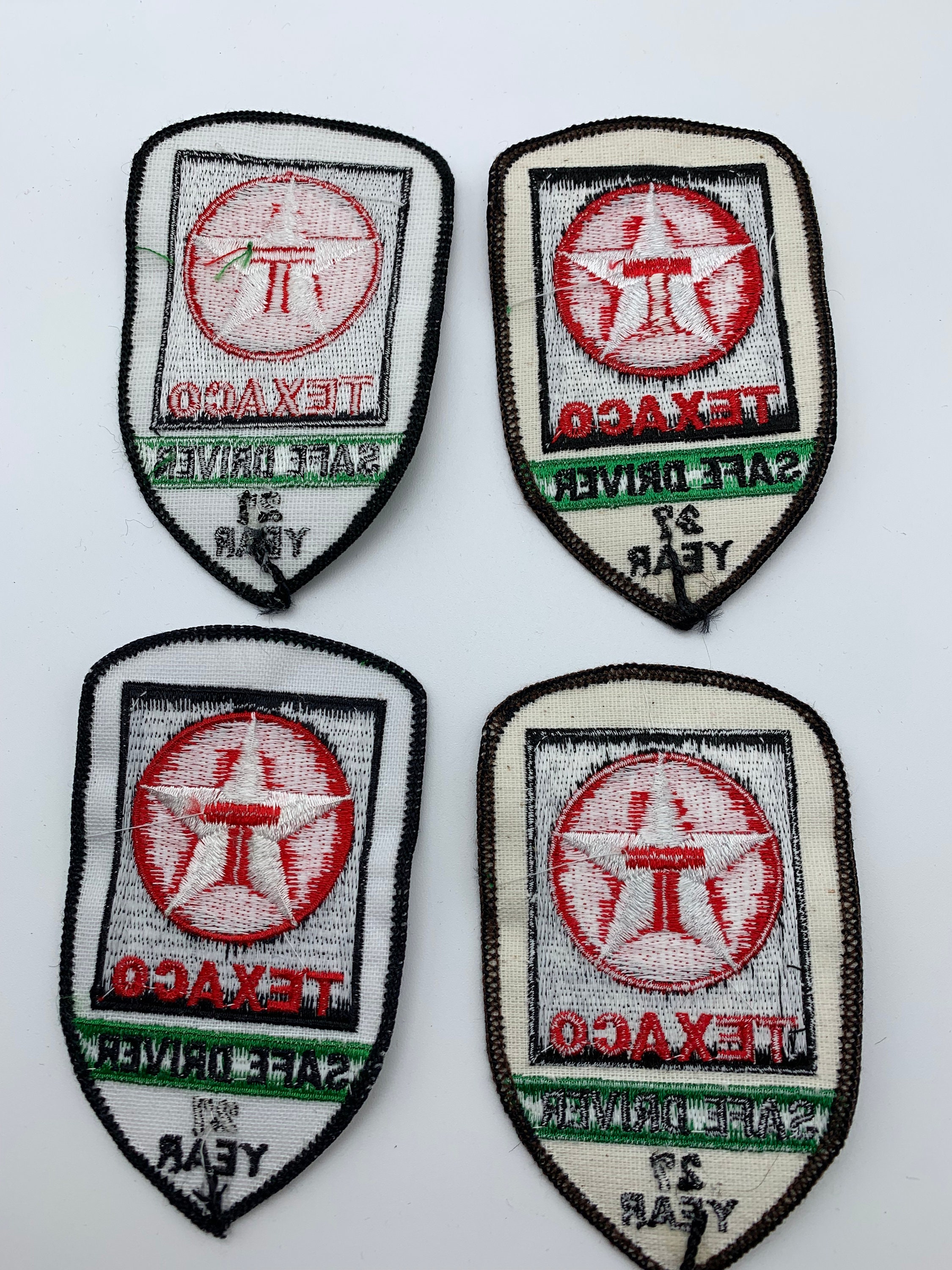 Vintage Texaco Patch 1986-1990, Employee Driver, Collectible New Old ...