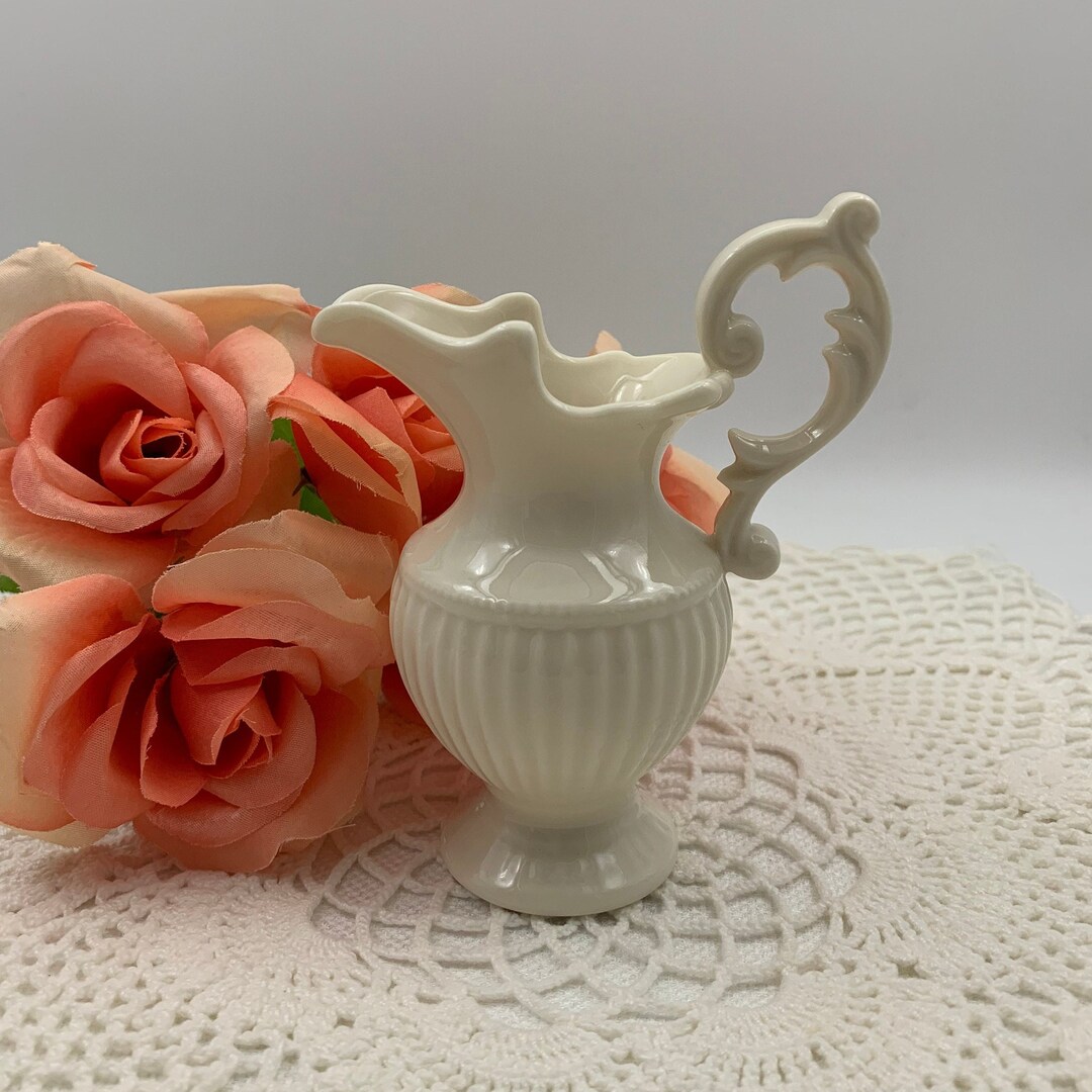 Vintage Fine Porcelain Creamer, Skye Mcghie nostalgia, Cream Colored ...