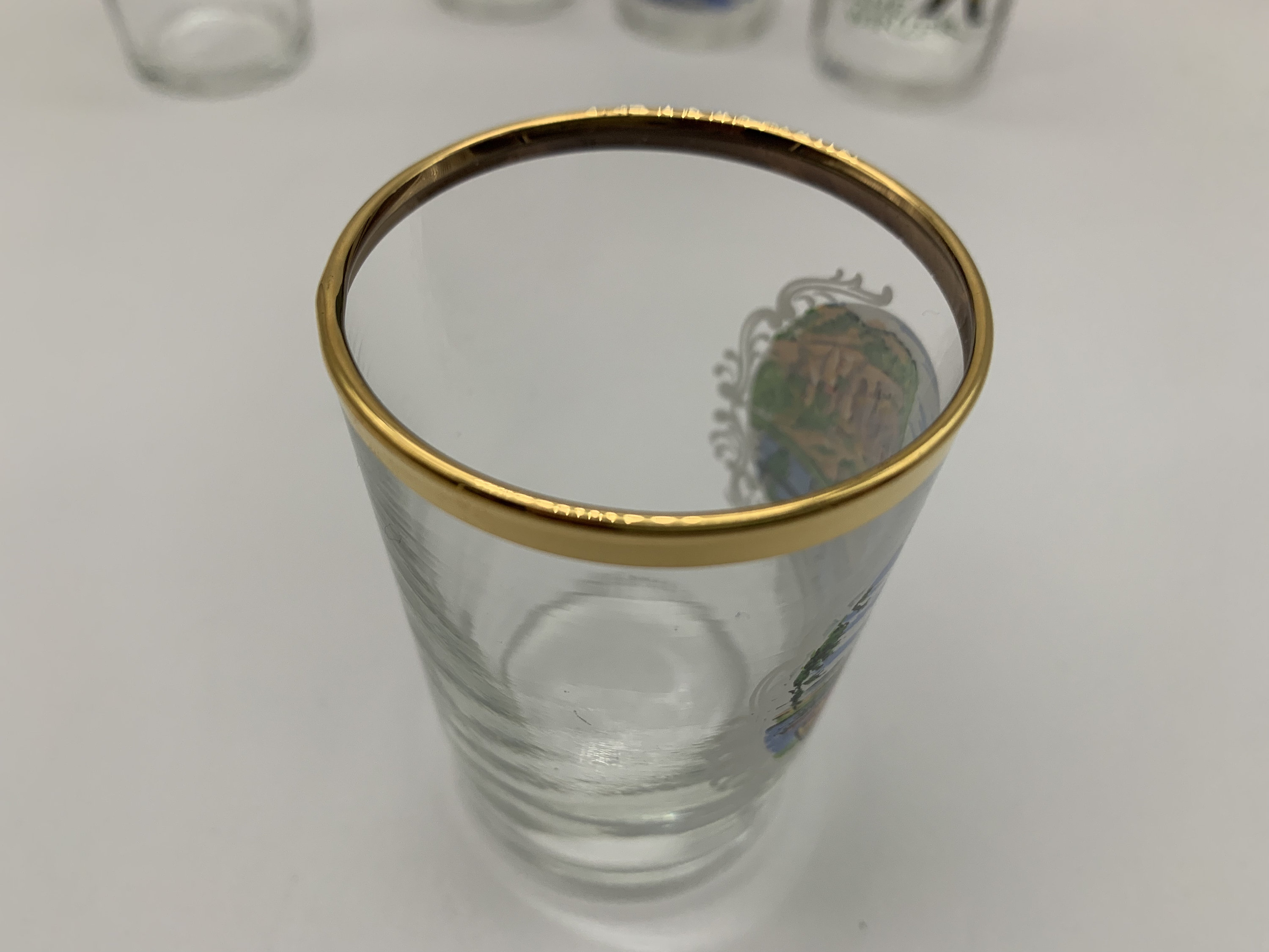 Vintage Souvenir German Shot Glass Barware, Loreley, Koln Rh.dom ...