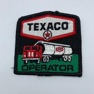 Vintage Texaco Patches 1970s-1980s, Employee Driver Operator ...